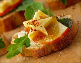 apple jack crostini - ChinDeep