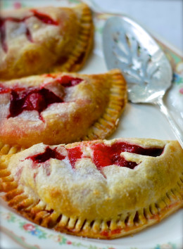 cherry cheesecake pocket pies - ChinDeep
