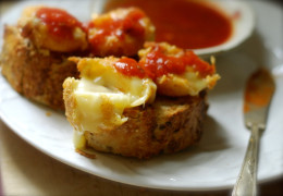 fried babybel cheese - ChinDeep