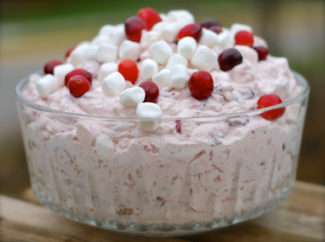 pink cloud cranberry salad - ChinDeep