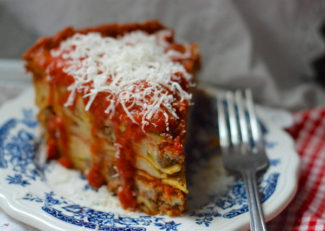 easy deep dish ravioli lasagna - ChinDeep