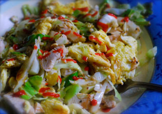 cabbage breakfast skillet - ChinDeep