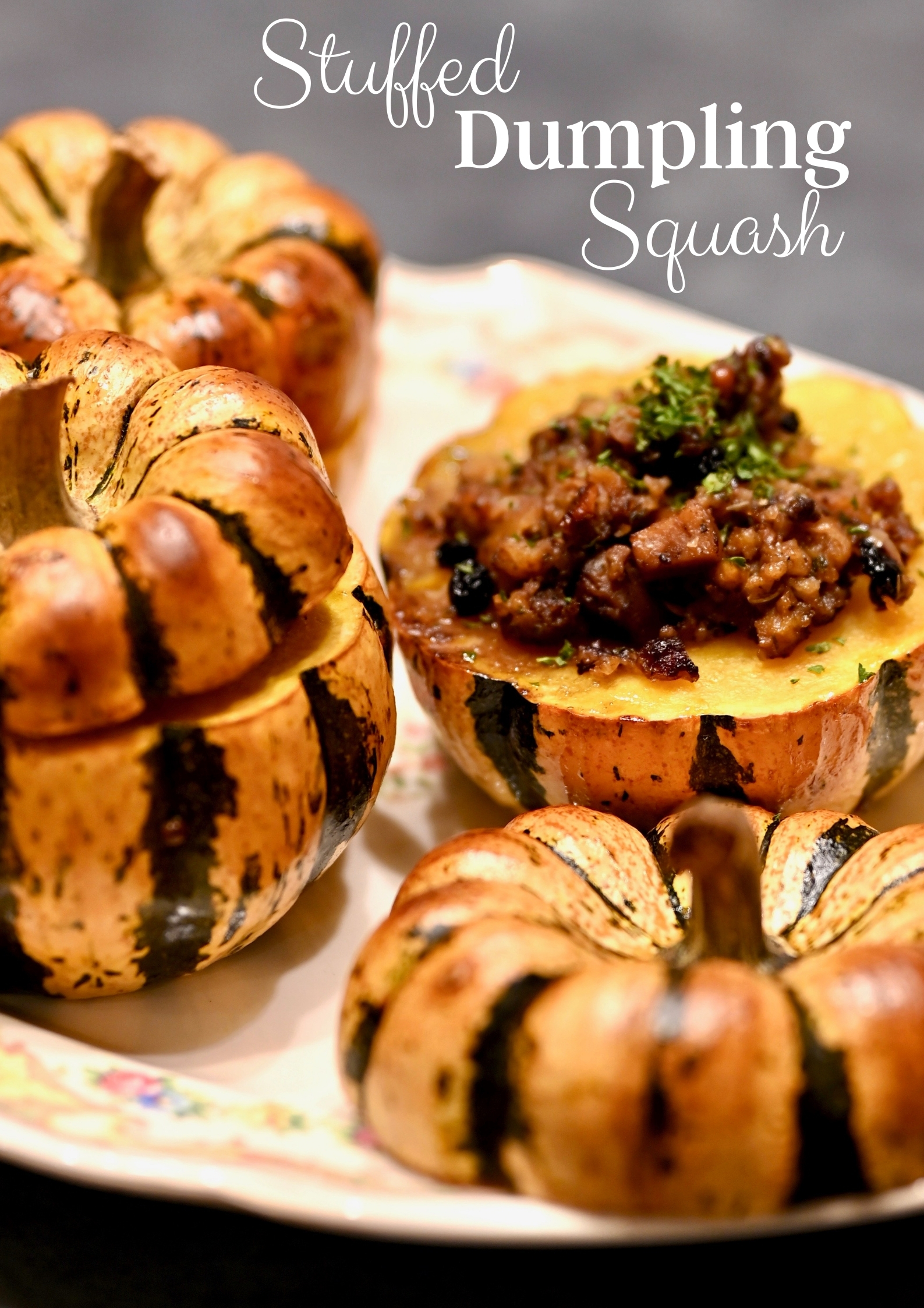 stuffed dumpling squash - ChinDeep