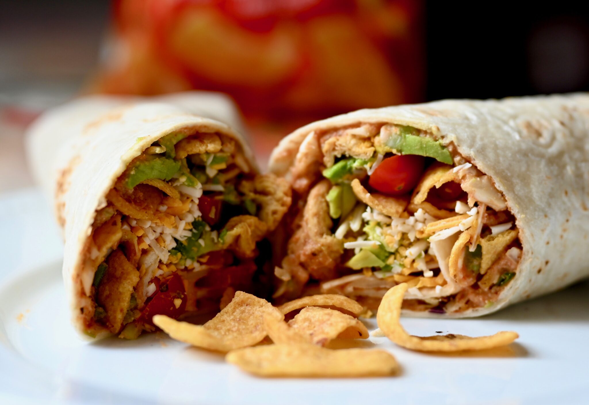 cruncy fritos taco wrap - ChinDeep