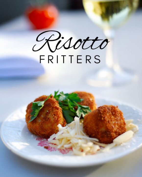 Risotto Fritters - ChinDeep